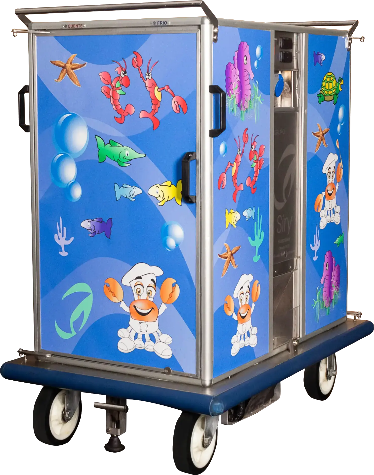 CARRINHO DE TRANSPORTE TERMICO E REFRIGERADO | Siry Global